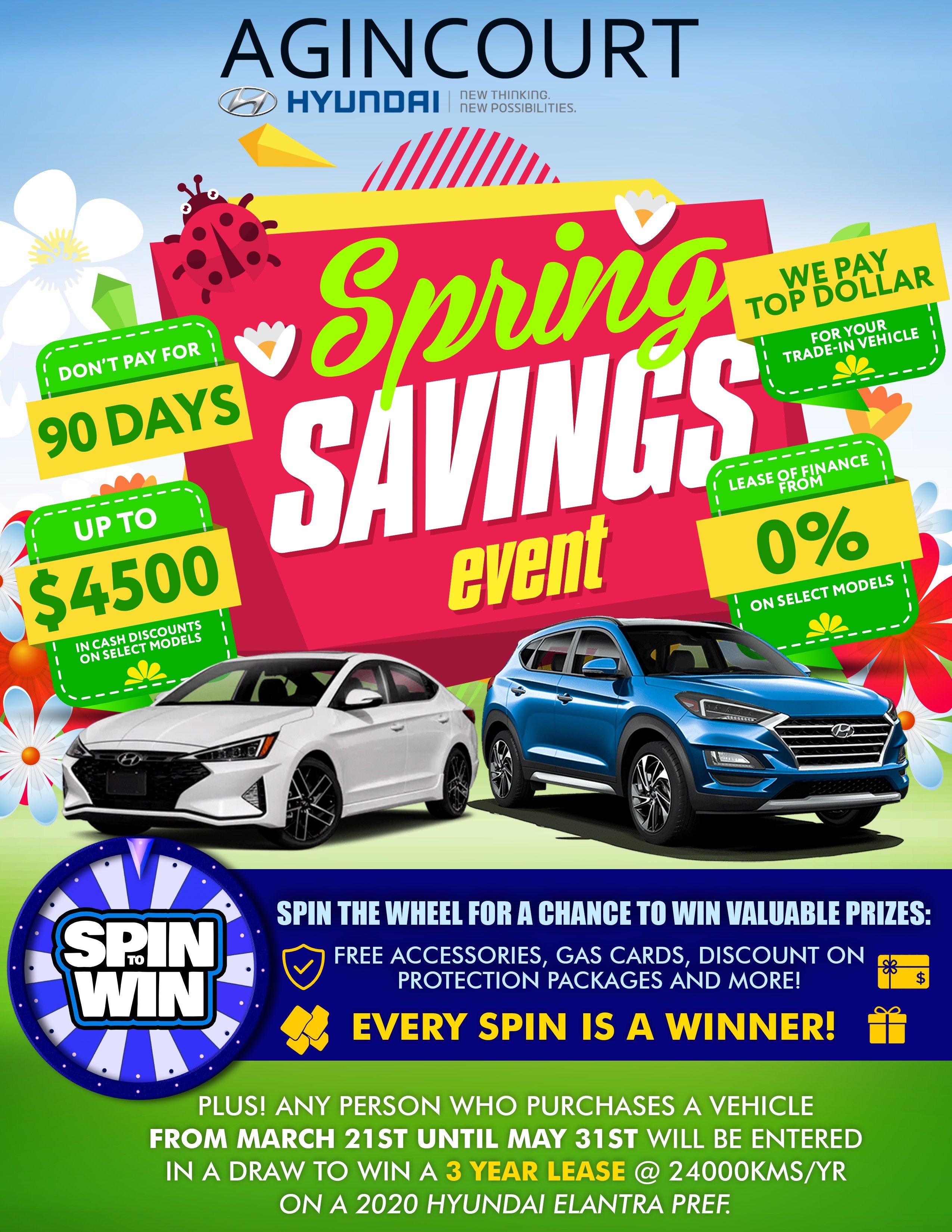 Spring Savings Sales Event | AGINCOURT HYUNDAI